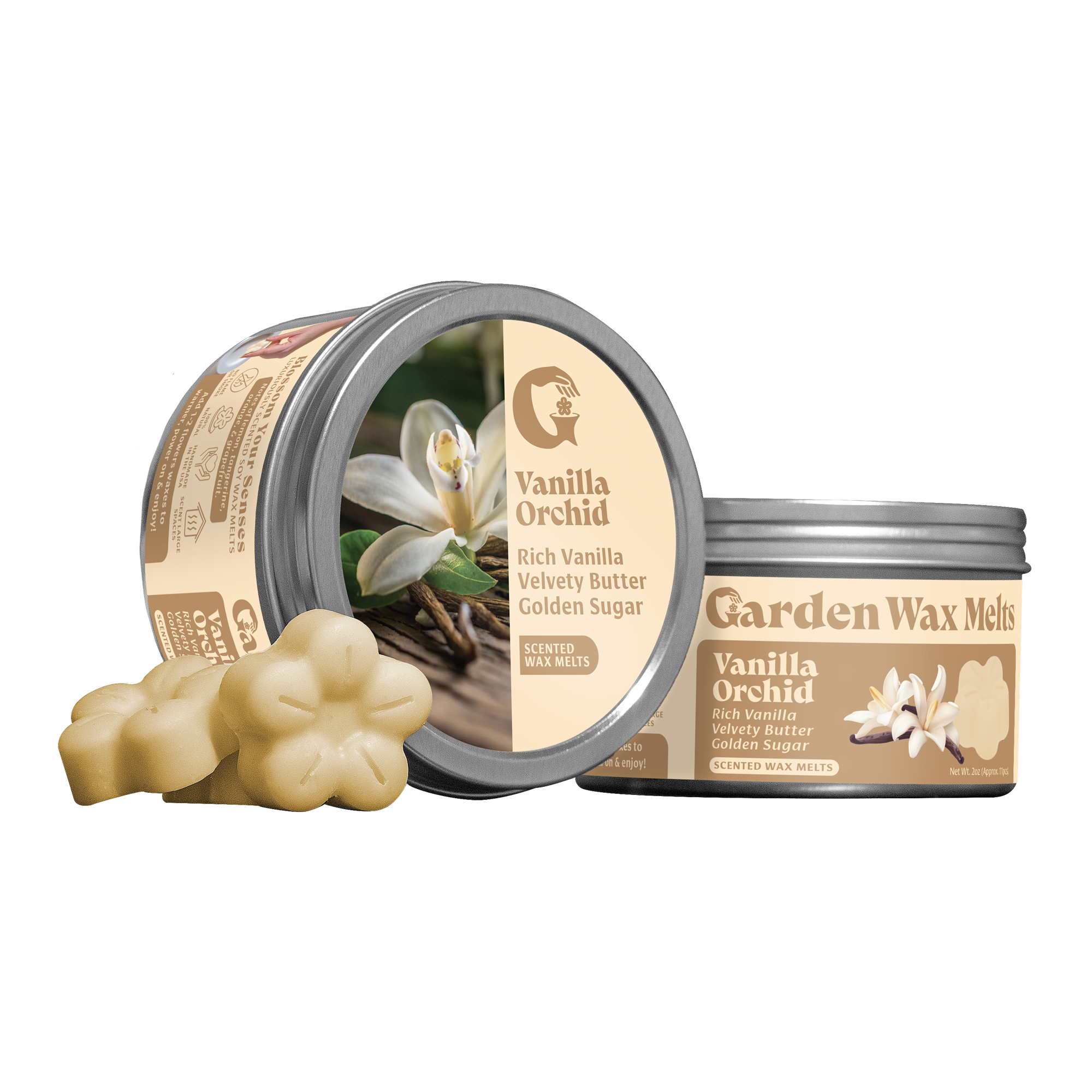 Vanilla Orchid Wax Melts – Garden Wax Melts